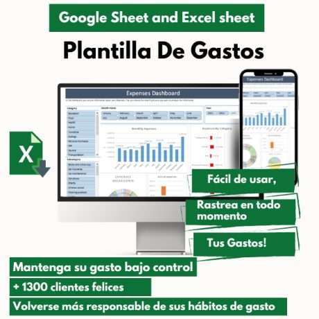 Plantilla de Gastos: Ordene sus finanzas con nuestra hoja de excel